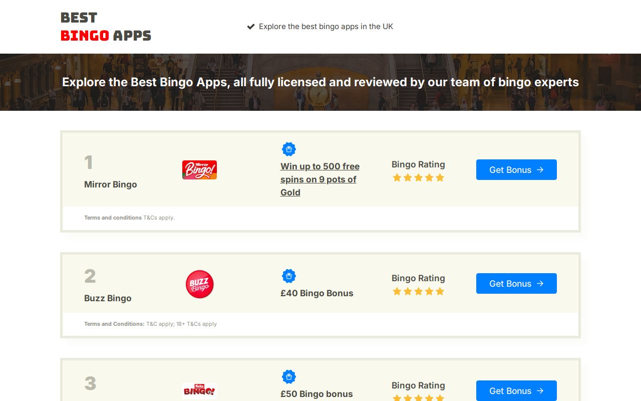 Best Bingo Apps